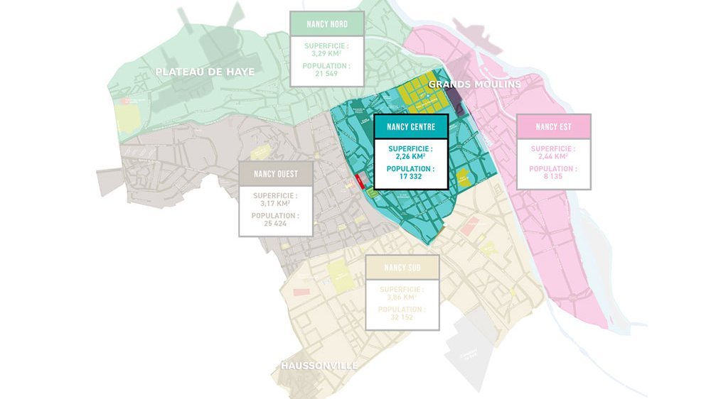 Quartiers et territoires — Nancy la ville — Ville de Nancy