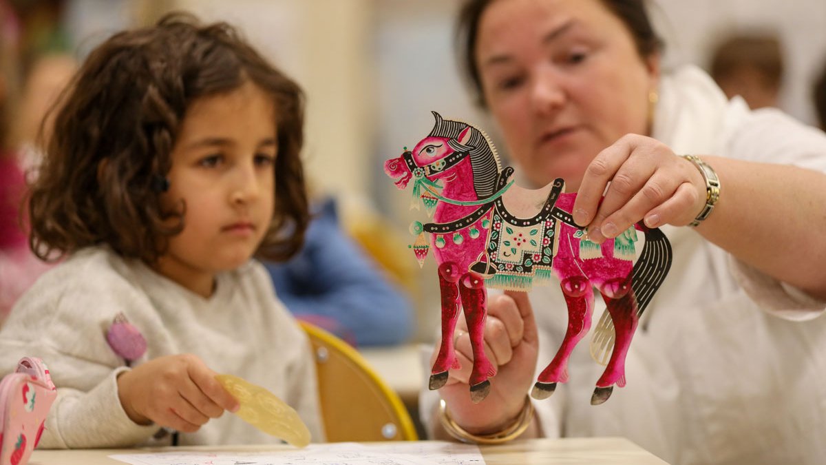 Création en théâtre d’ombre / École élémentaire Gebhart — Ville de Nancy